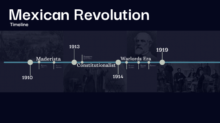 Timeline of the Mexican revolution by Arturo Valenzuela on Prezi