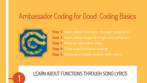 Ambassador Coding for Good: Coding Basics - Step One by Melissa Bruney ...