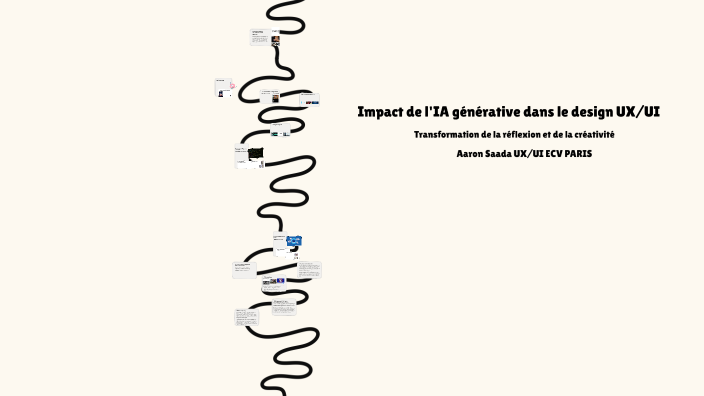 Impact de l'IA générative dans le design UX/UI by Aaron saada on Prezi