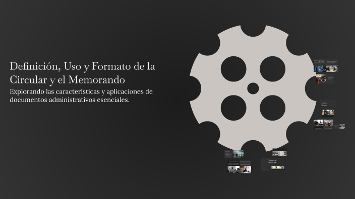 Definición, Uso y Formato de la Circular y el Memorando by Raquel ...