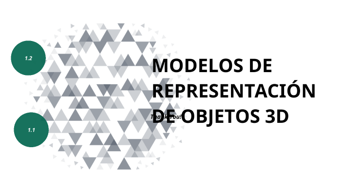 TEMA 1: MODELOS DE REPRESENTACIÓN DE OBJETOS 3D by francisco Esquivel ...