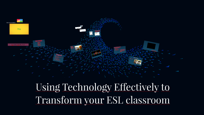 Using Technology Effectively to Transform your ESL classroom by Nancy ...