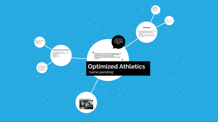Evolving Athletics by Timothy Finnell on Prezi