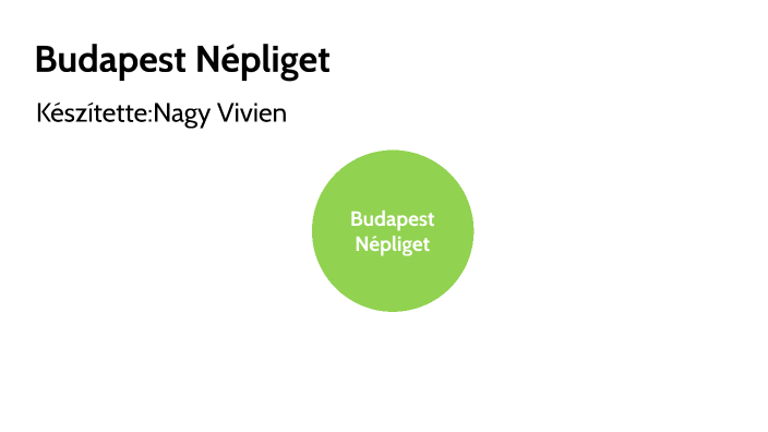 Budapest Népliget by Vivien Nagy on Prezi
