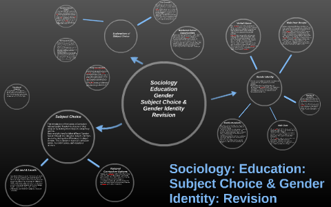 Sociology: Education: Subject Choice & Gender Identity: Revi by Jack ...