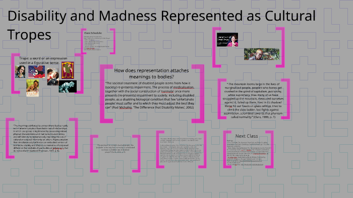 Disability and Madness Represented as Cultural Tropes by Eliza Chandler ...