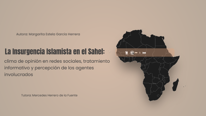 La Insurgencia Islamista en el Sahel by Margarita Estela García Herrera ...