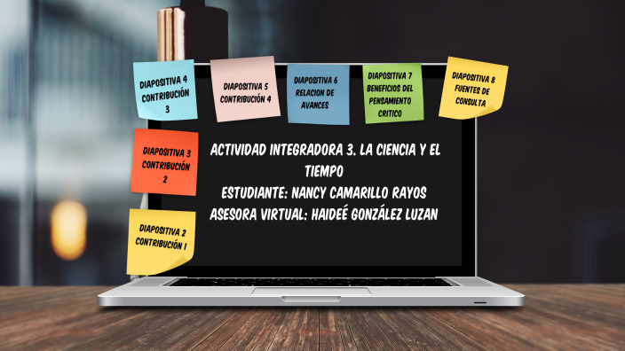 Actividad integradora 3 La ciencia y el tiempo by NANCY CAMARILLO on Prezi