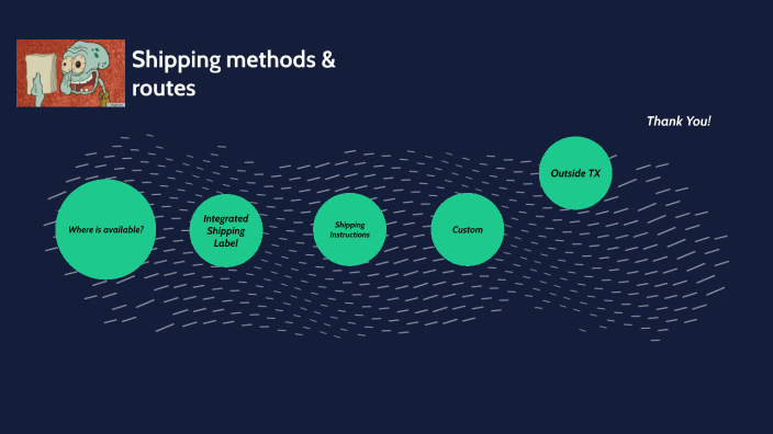 Shipping methods and routes by AHMED GARCIA on Prezi