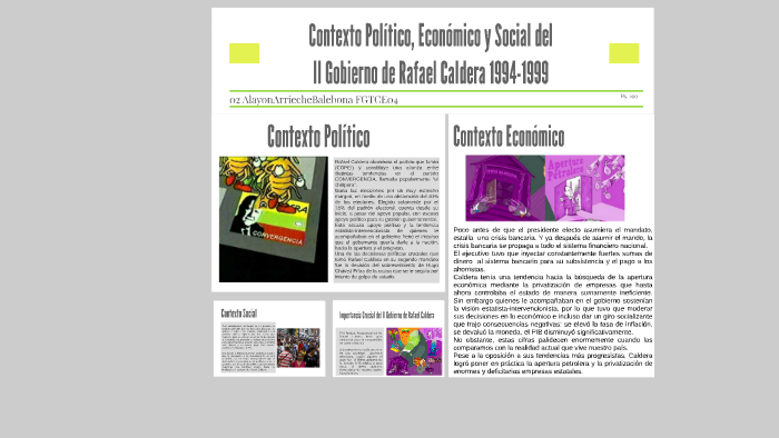 Contexto Político, Social y Económico del by AlayonArriecheBalebona on ...