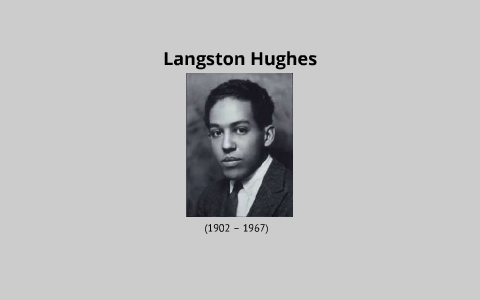 Black History Month Project- Langston Hughes by Ricardo Voysest II on Prezi