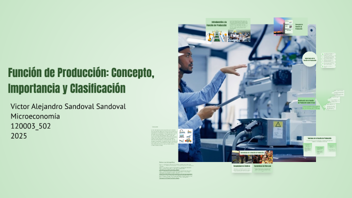 Función de Producción: Concepto, Importancia y Clasificación by Víctor ...