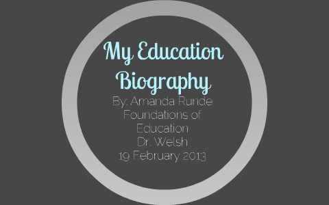 My Educational Biography by Amanda R on Prezi