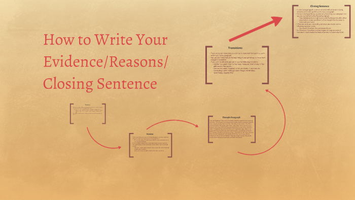 How to Write Your Evidence/Reasons by Zachary Walker on Prezi