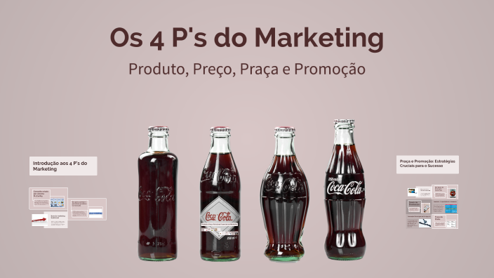Os 4 P's do Marketing by Natany Alves Passos on Prezi