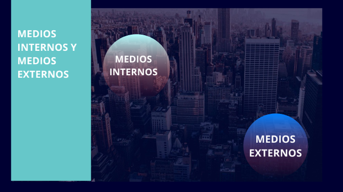 MEDIOS INTERNOS Y EXTERNOS by Andres Bravo on Prezi