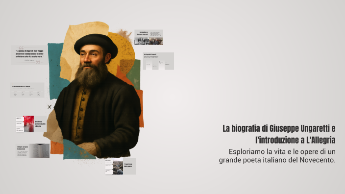 La biografia di Giuseppe Ungaretti e l'introduzione a L'Allegria by ...