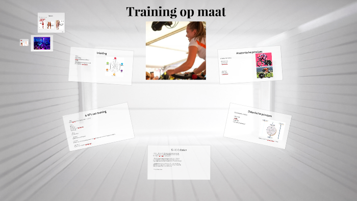 Training op maat by Sarah Kluwen on Prezi