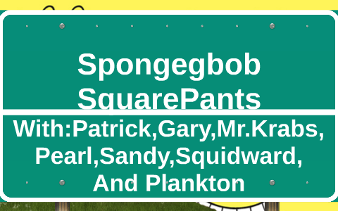 SpongeBob SquarePants by Toriano Cain