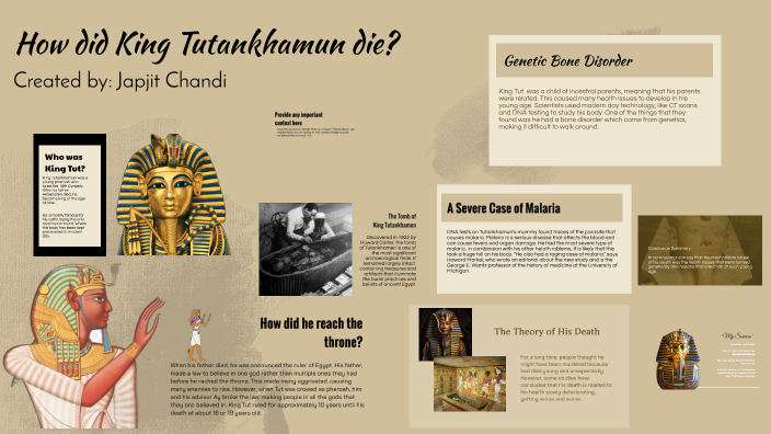 How did King Tutankhamun die? by JAPJIT CHANDI on Prezi