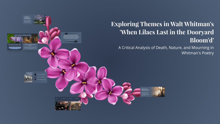 Exploring Themes in Walt Whitman's 'When Lilacs Last in the Dooryard ...