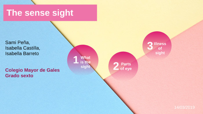 the sense sigth by Sami e Isabella Peña y Castilla on Prezi
