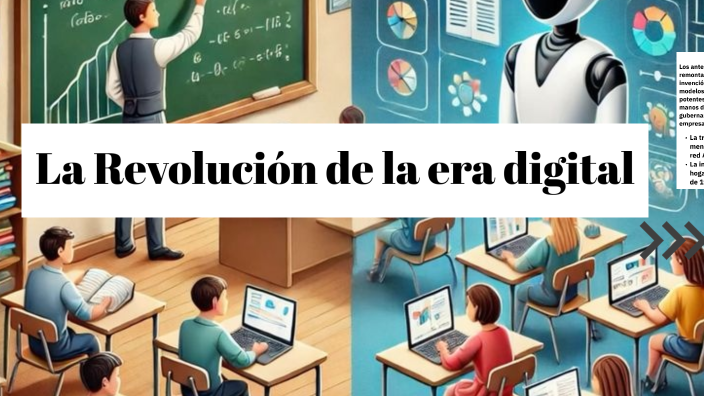 La era Digital, se refiere a la época actual que ofrece un espacio ...