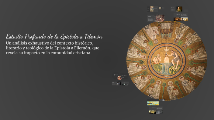 Estudio Profundo de la Epístola a Filemón by Miguelángel Lugo on Prezi
