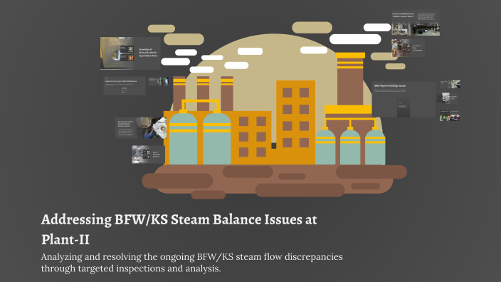 Addressing BFW/KS Steam Balance Issues at Plant-II by Muhammad Ammar ...