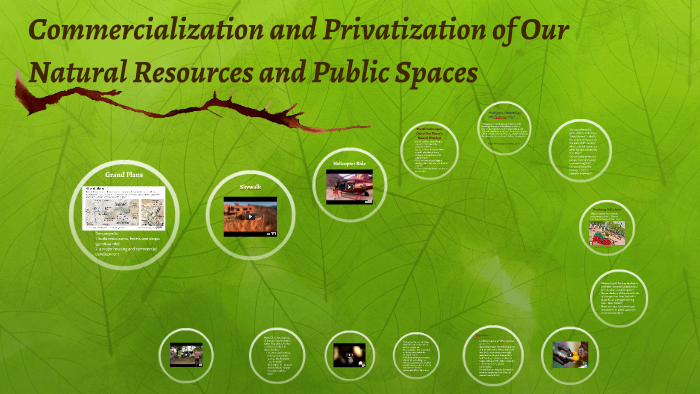Commercialization and Privatization of our Natural Resources by Karen ...