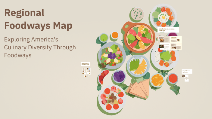 Regional Foodways Map by simone kirkland on Prezi