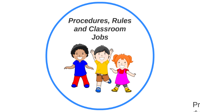 Rules and Procedures in the Upper Elementary School Classroom by ...