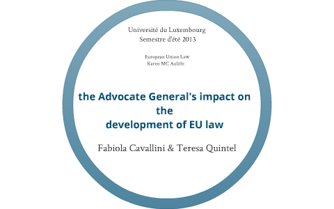 EU-Law Presentation by Teresa Quintel on Prezi