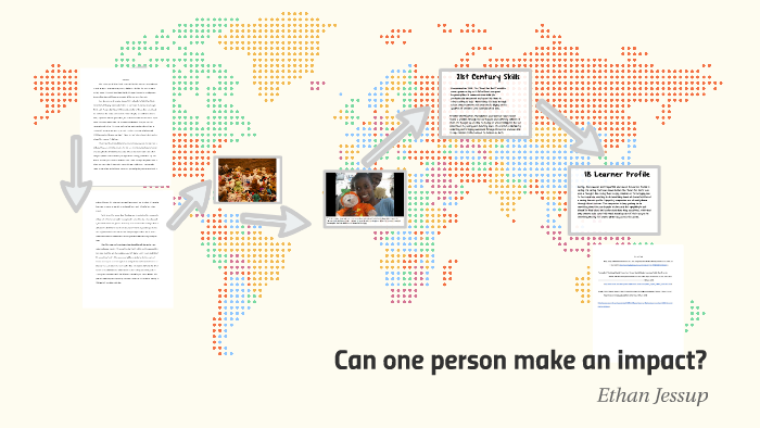 Can one person make an impact? by Ethan Jessup on Prezi