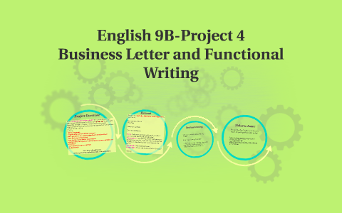 Project 4- Business Letter and Functional Writing by Kelly Sandeen on Prezi