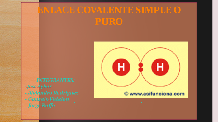 ENLACE COVALENTE: SIMPLE by Jorge Raffo on Prezi