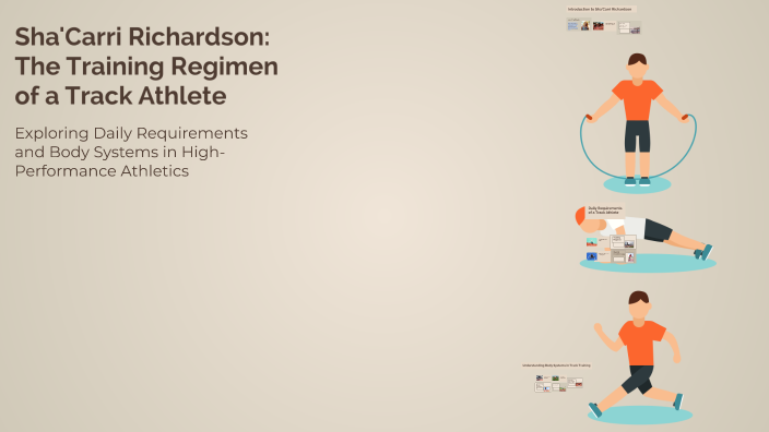 Sha'Carri Richardson: The Training Regimen of a Track Athlete by ...