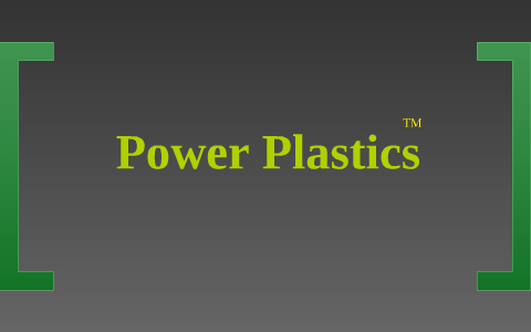 Power Plastics by Diana Perlov on Prezi
