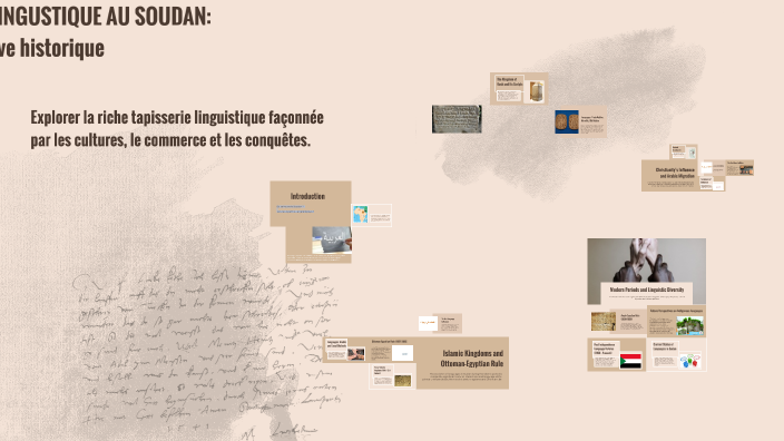 The Evolution of Languages in Sudan: A Historical Perspective by ...
