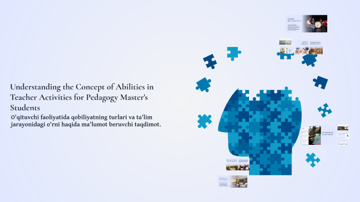 Understanding the Concept of Abilities in Teacher Activities for ...