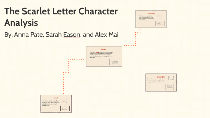 The Scarlet Letter Character Analysis by Anna P
