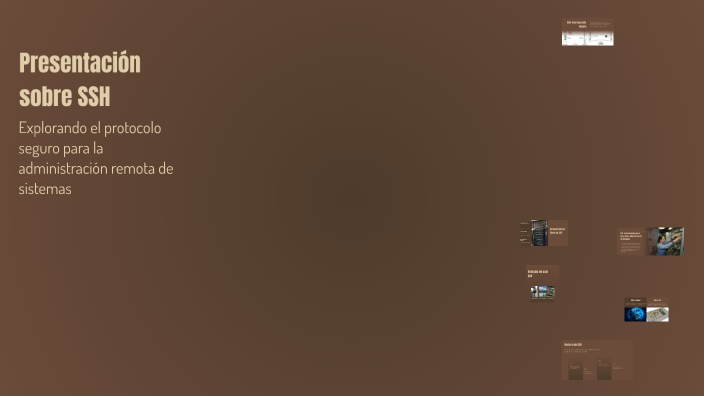 Presentación sobre SSH by Juan Camilo Ramón on Prezi