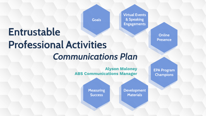 EPA BOD Presentation by Alyson Maloney on Prezi