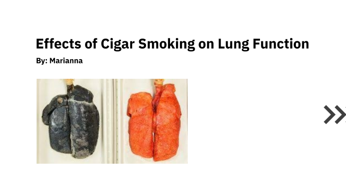 Effects of Cigar Smoking on Lung Function by Mari DeMatteo on Prezi