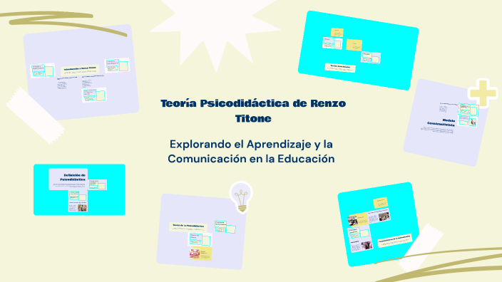 Teoría Psicodidáctica de Renzo Titone by Paula Gutierrez on Prezi