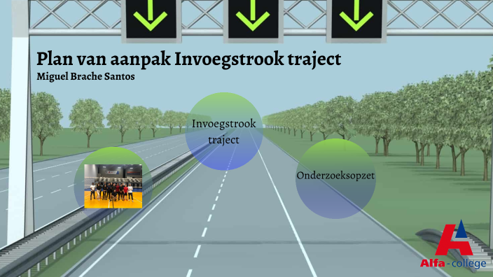 Plan van aanpak Invoegstrook traject by Miguel Brache Santos on Prezi