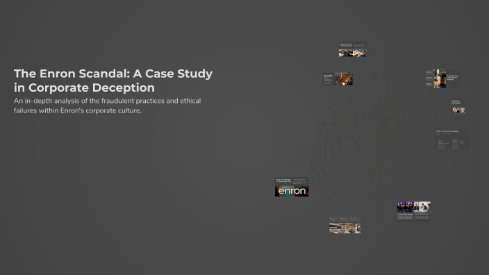 The Enron Scandal: A Case Study in Corporate Deception by Aalekh ...