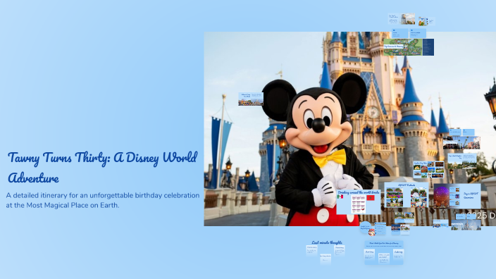Tawny Turns Thirty: A Disney World Adventure by Tawny Davis on Prezi