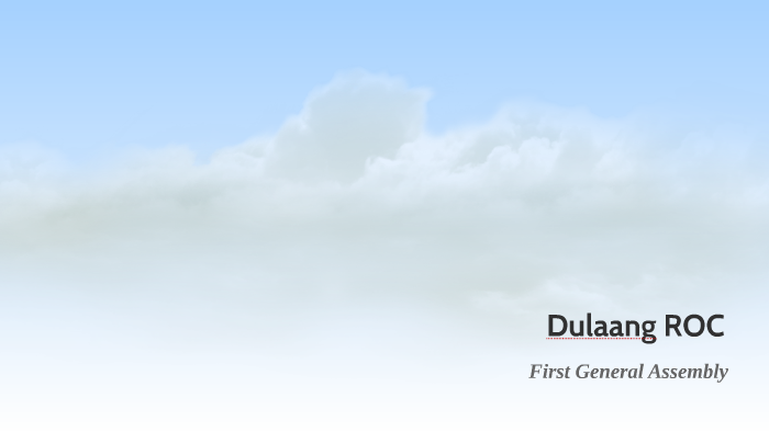 Dulaang ROC General Assembly by Nicole Briones on Prezi