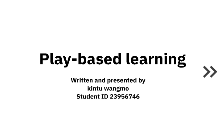 My philosophy on play-based pedagogy is rooted in a deep respect for ...